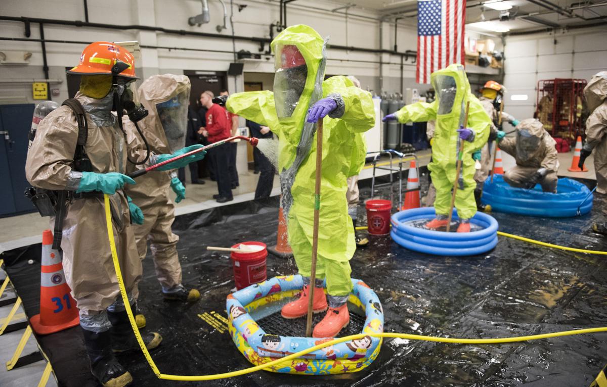 Hazmat Decon Training
