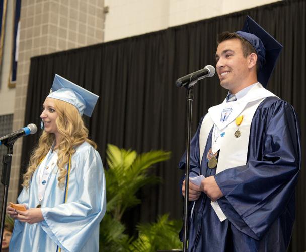 Scenes for the 2013 Catoctin High School graduation ceremony ...