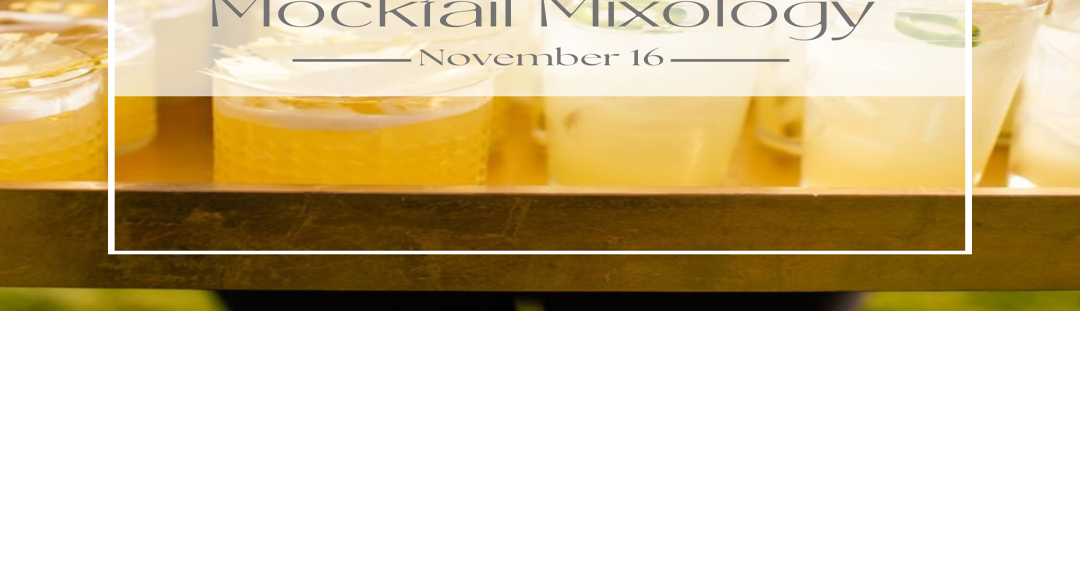 Mocktail Mixology | Classes, workshops & lectures | fredericknewspost.com