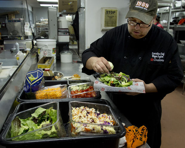 Ballpark salads: Healthy food at Harry Grove Stadium | Food ...