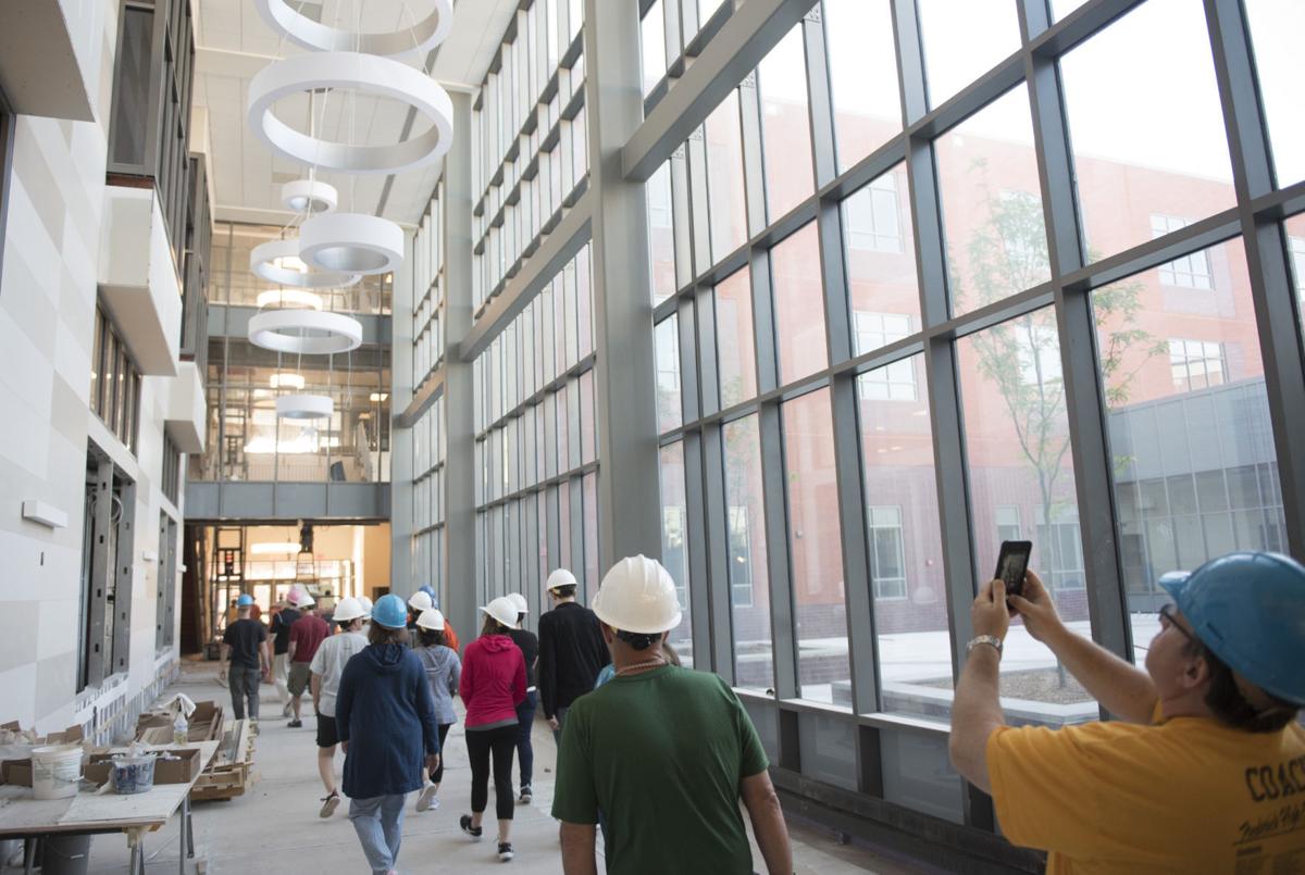 Photos: Teachers tour the new Frederick High School building ...