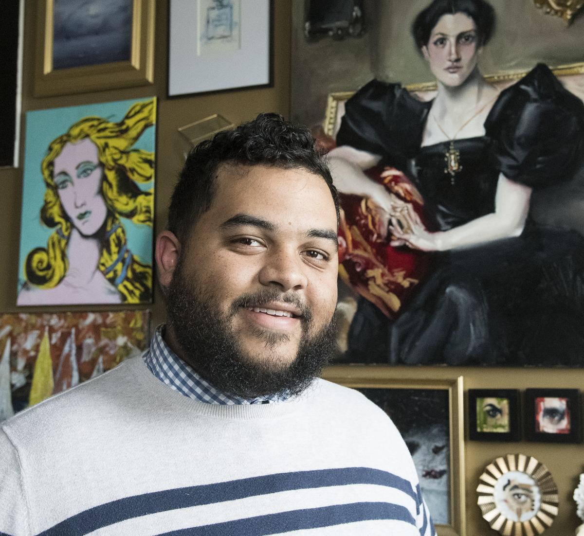 Gregory Morris paints outside the lines of downtown Frederick | Arts ...