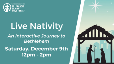 Live Nativity: Interactive Journey to Bethlehem | Family Fun ...