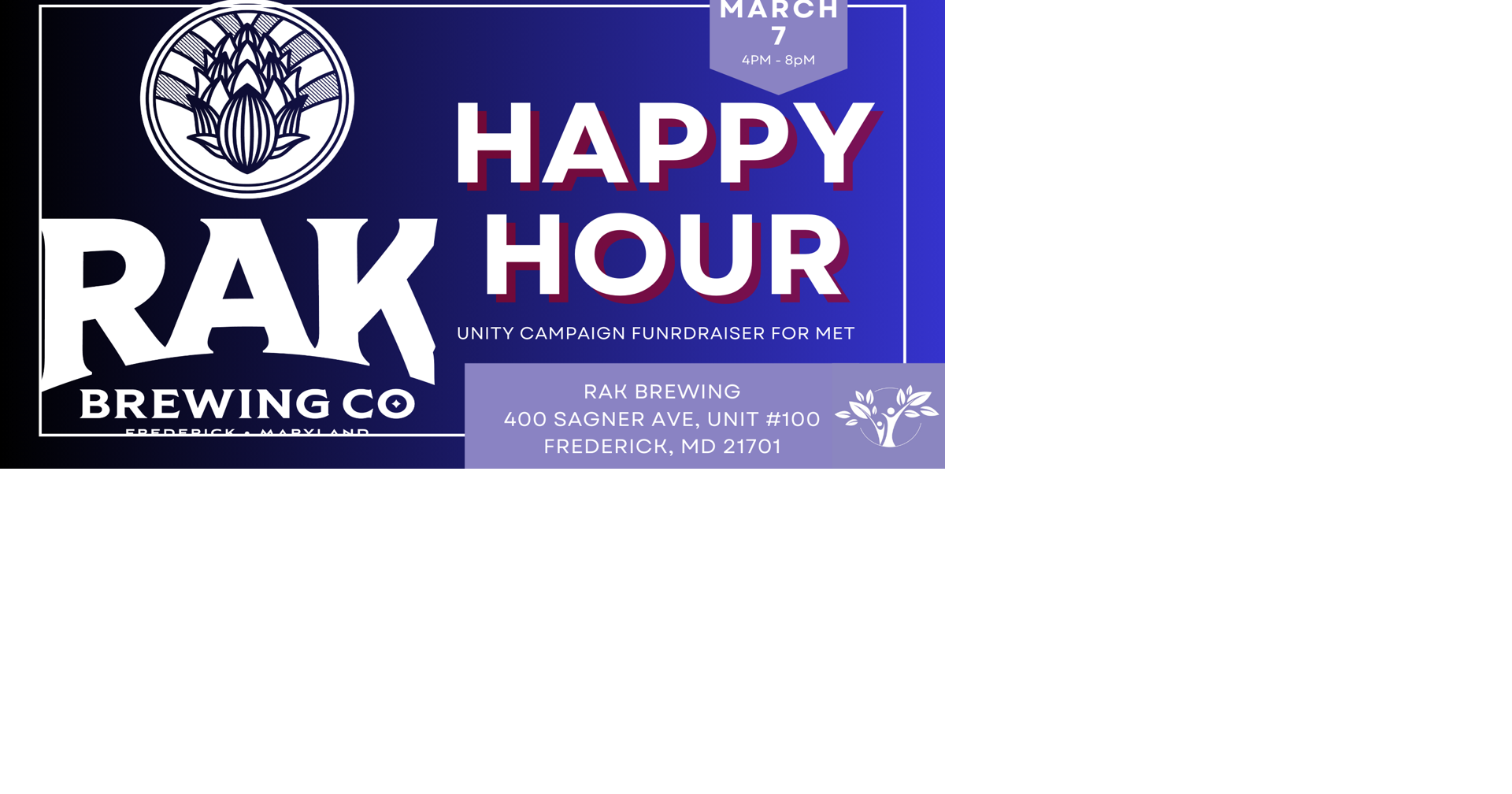 Happy Hour at RAK Brewing for Theatre Apprenticeship & Youth Ensemble ...