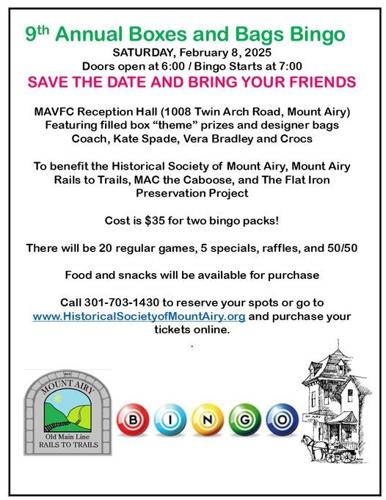 Boxes and Bags Bingo | Other | fredericknewspost.com