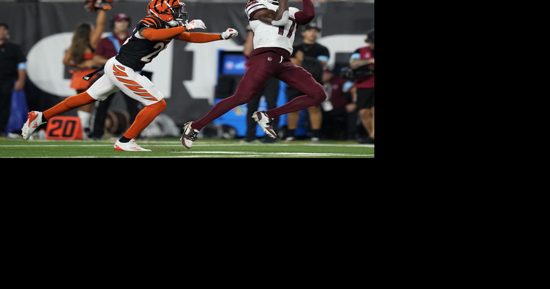 Rookie Jayden Daniels nearly flawless for Commanders in 38-33 win over ...