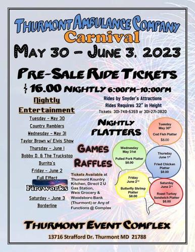 Thurmont Ambulance Co. Carnival | Community events & festivals ...