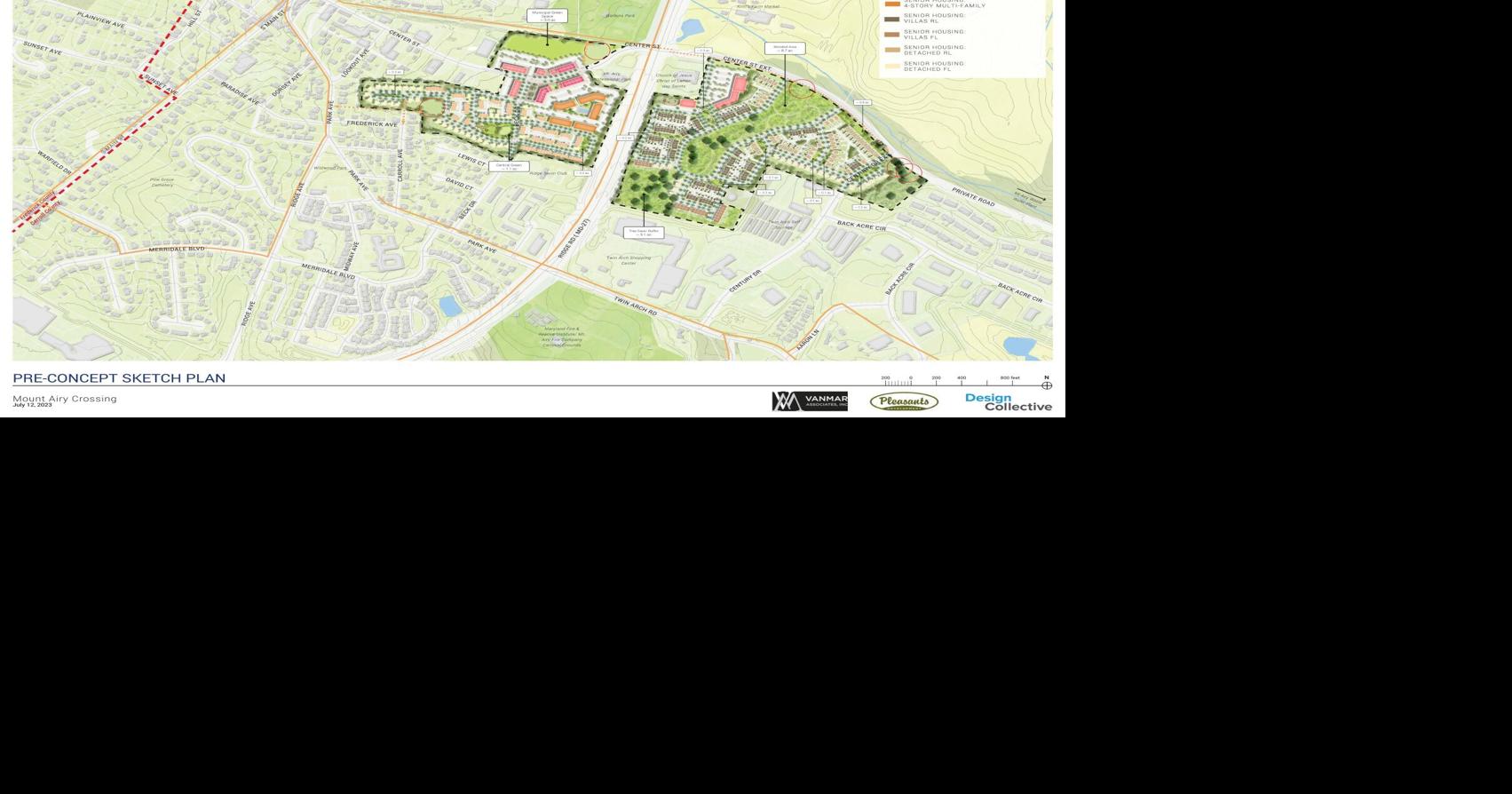 Newest Mount Airy development plan cuts units from 582 to 492 ...