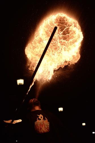 Annual two-day Fire in Ice festival brings cheer despite frigid ...