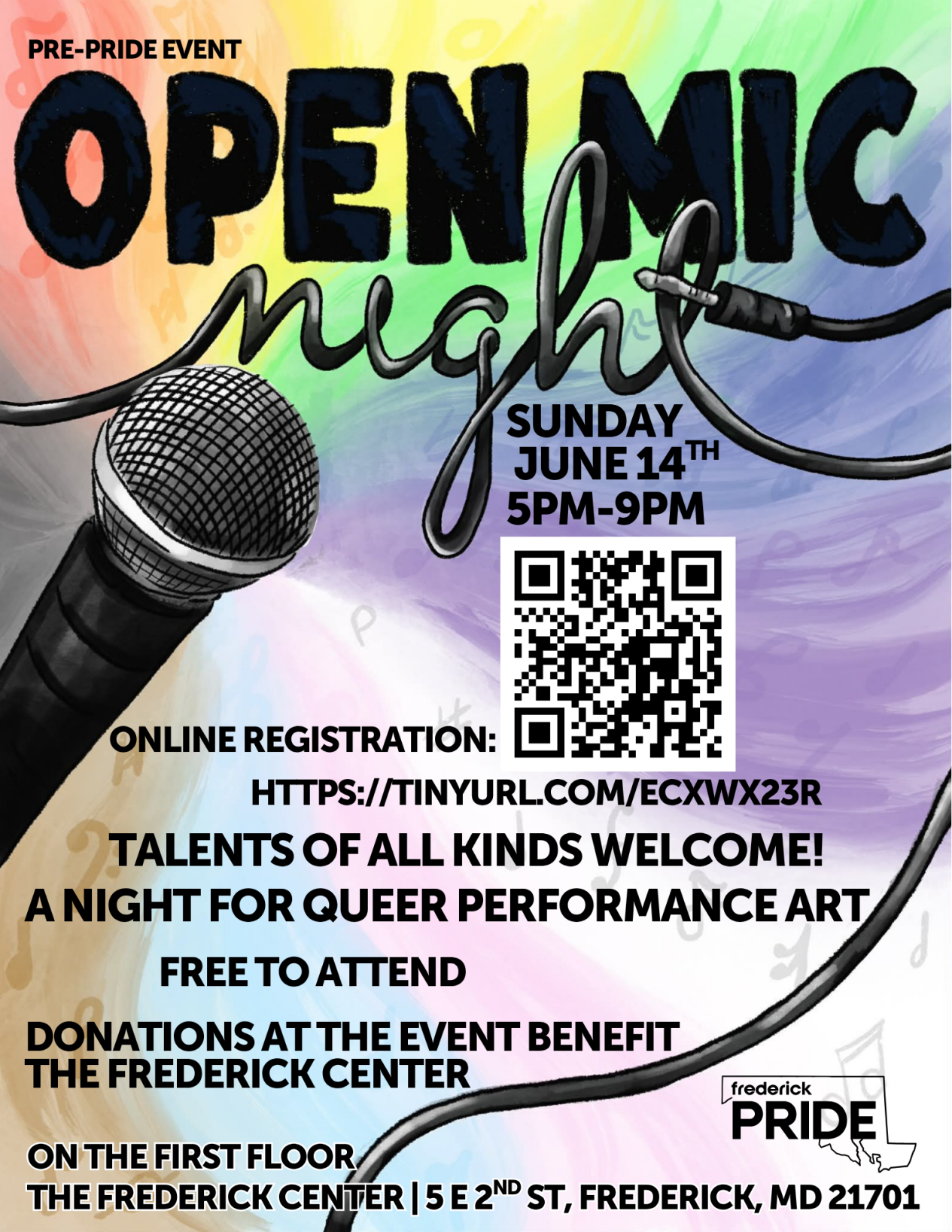 Queer Open Mic Night | Performer | fredericknewspost.com