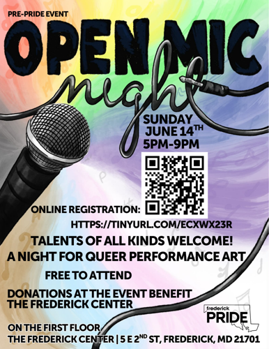 Queer Open Mic Night | Performer | fredericknewspost.com