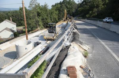 U.S. 40A slope repair project nears completion | Public Safety ...