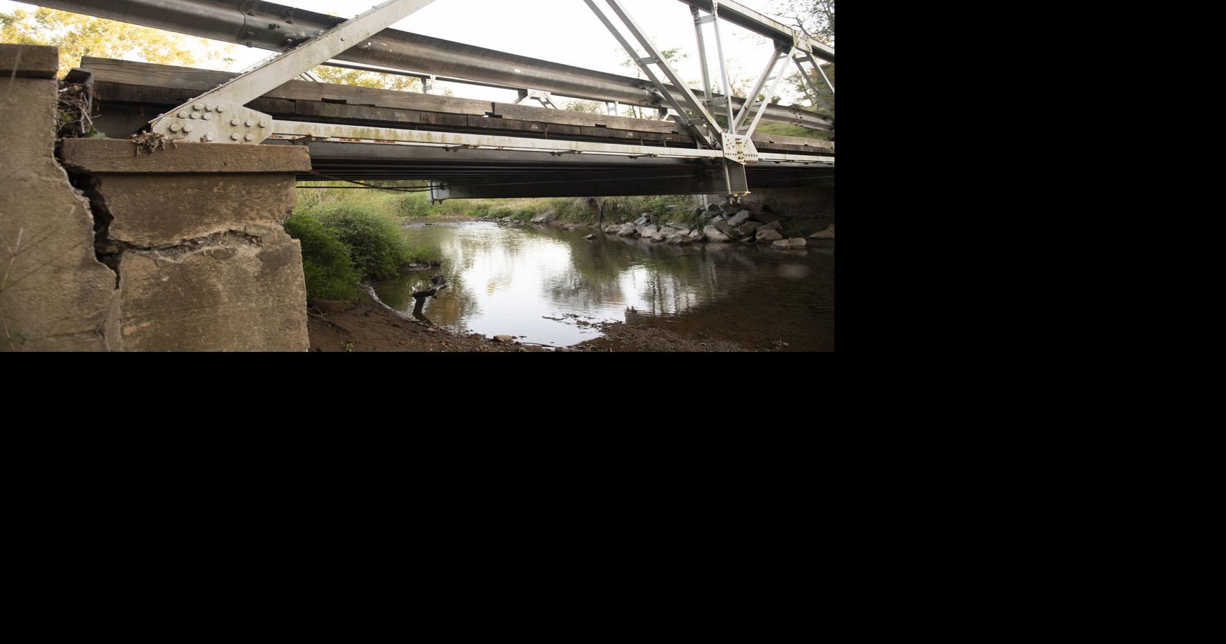 County shuts down Reichs Ford Road bridge for emergency repairs ...