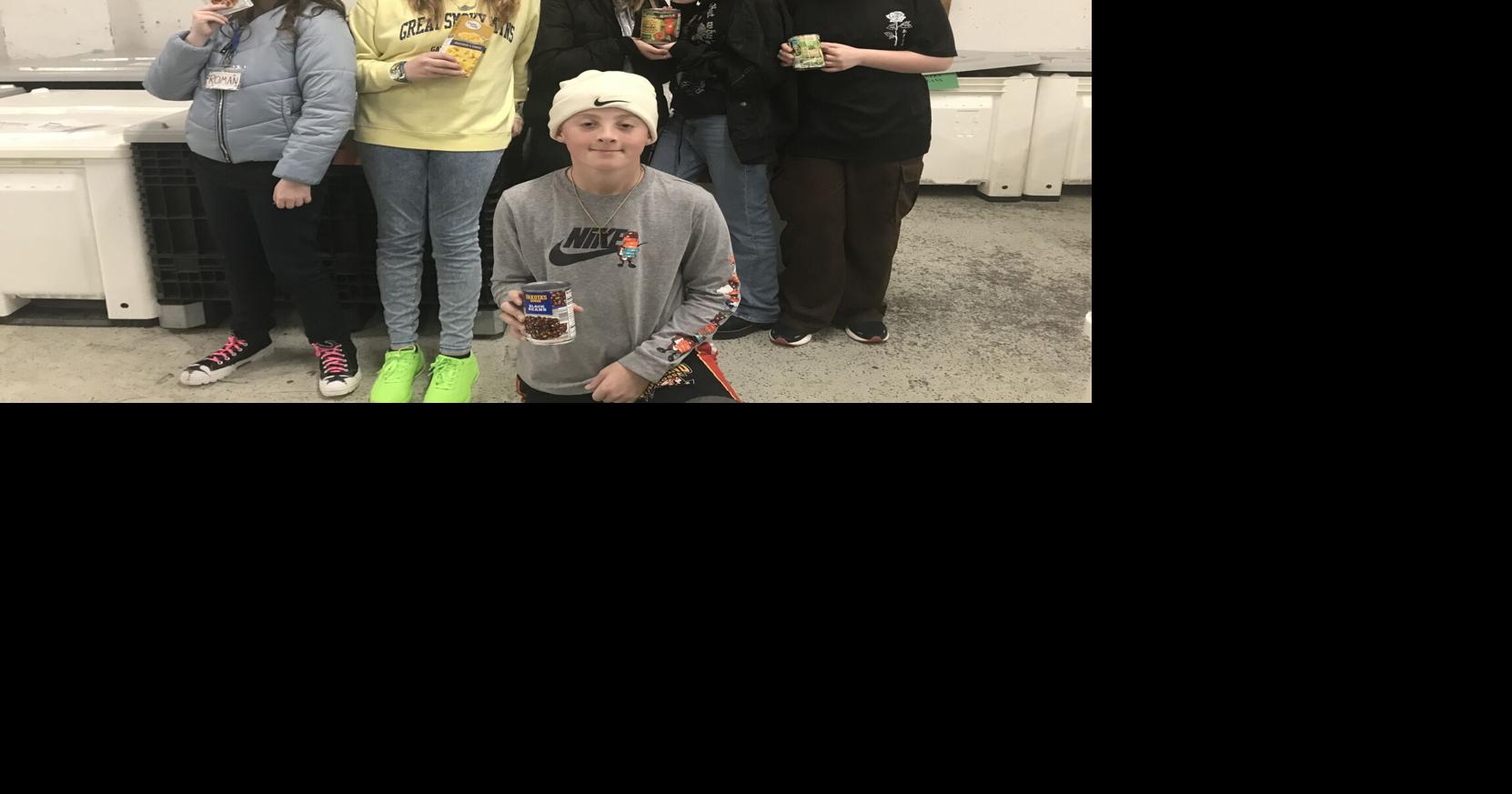 New Market Middle School students volunteer at theFrederick Food Bank ...