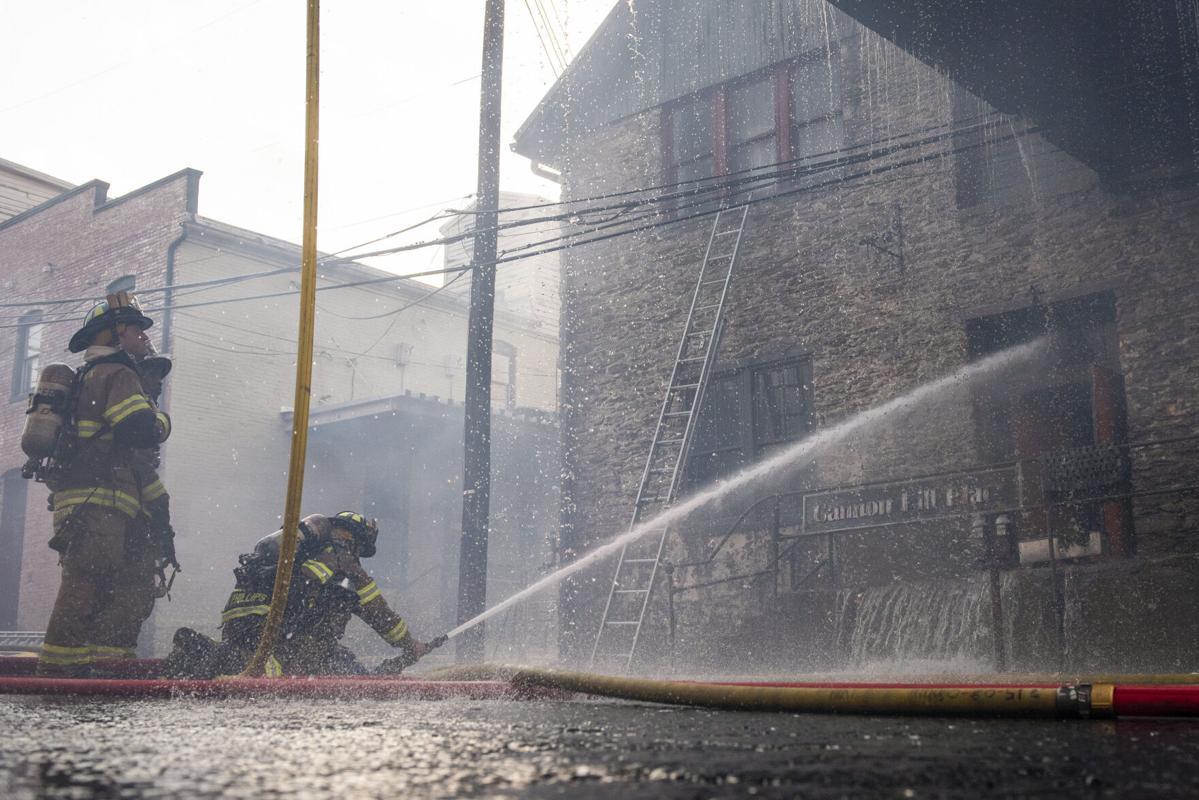Updated: Three-alarm fire causes severe damage in downtown Frederick ...