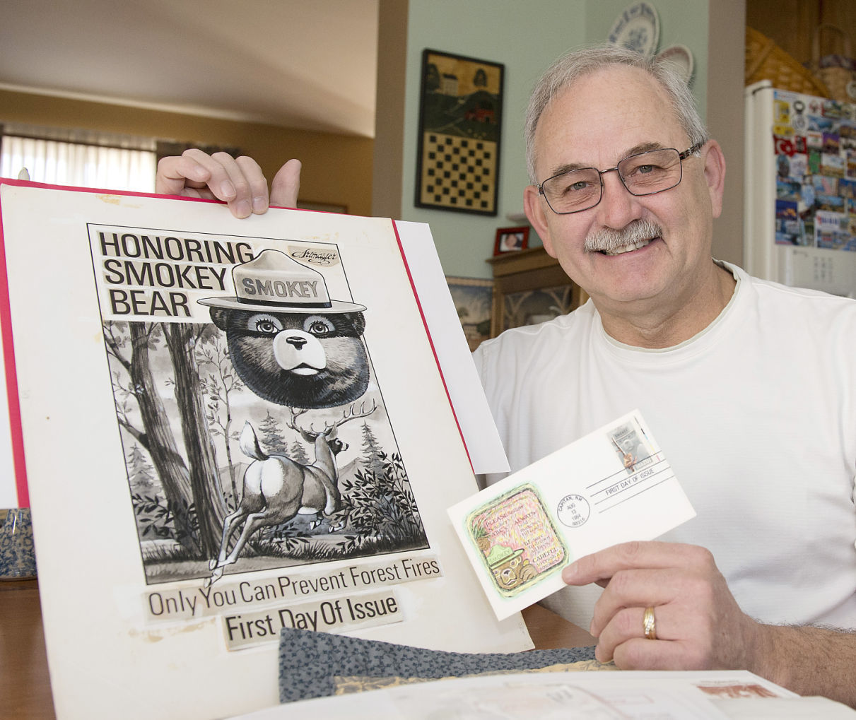 Hundreds of Smokey stamps lead to recognition for local collector ...