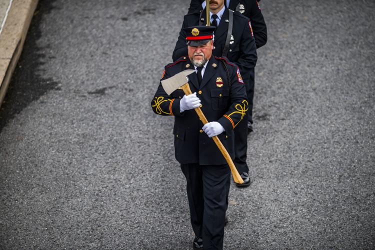 IN PHOTOS: Funeral service for Battalion Chief Joshua Laird ...