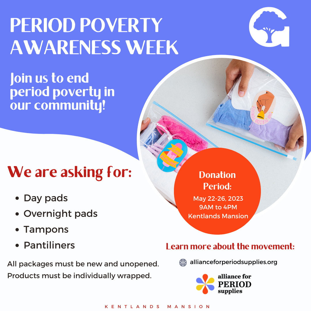 Period Poverty Awareness Week | Things to Do | fredericknewspost.com