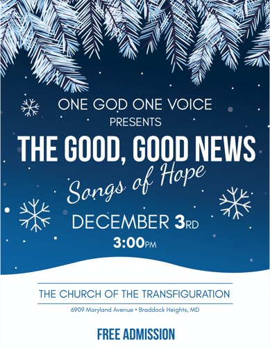 One God ~ One Voice Christmas Concert | Family Fun | fredericknewspost.com