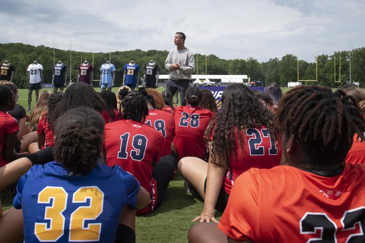 Photos: FCPS Girls Flag Football Players at Ravens' Practice Facility ...