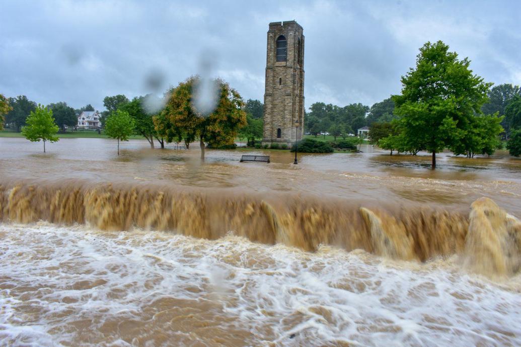 Heavy Rain Causes Flooding Throughout Frederick Disasters And Accidents