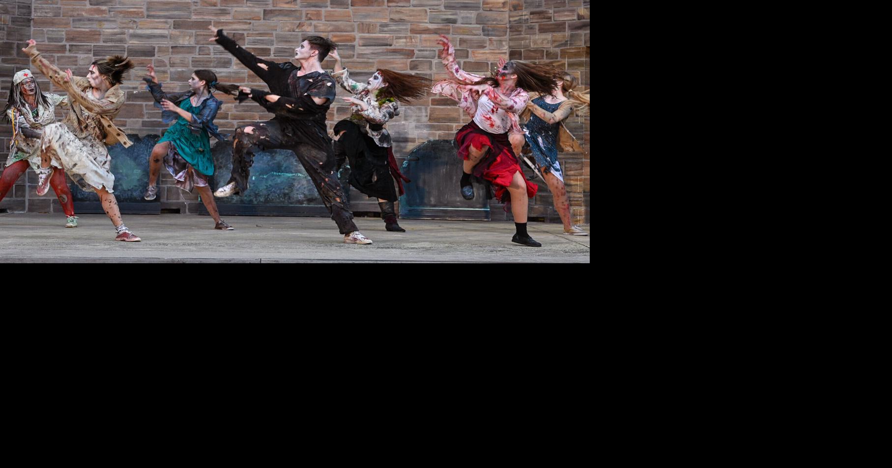 Zombies take over Baker Park Bandshell, bring back 'Thriller ...