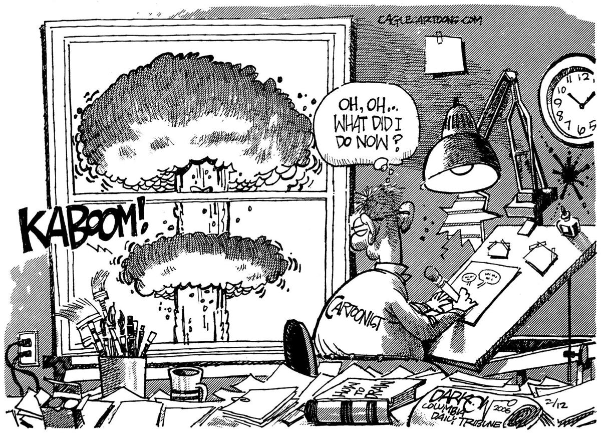 Newspaper Editor Cartoon