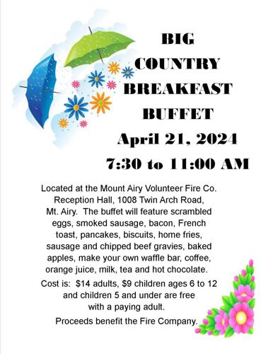 MAVFC Big Country Breakfast Buffet | Family Fun | fredericknewspost.com