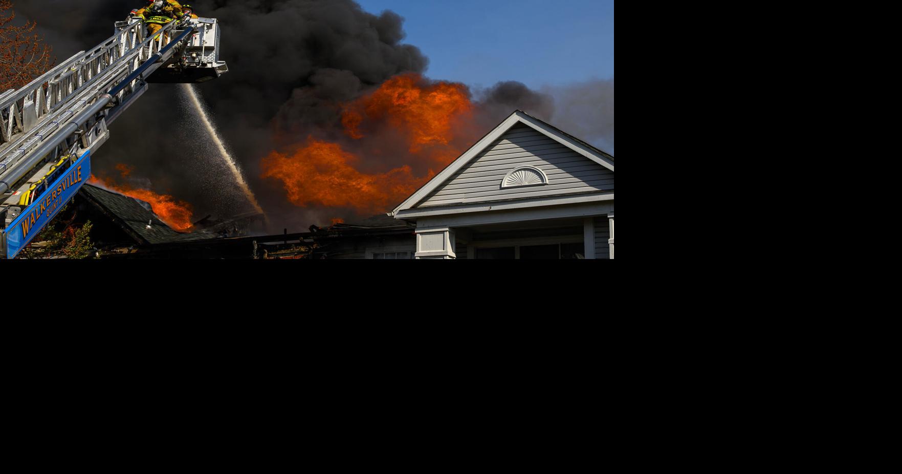 UPDATED: Firefighter injured in fire at apartment complex | Disasters ...