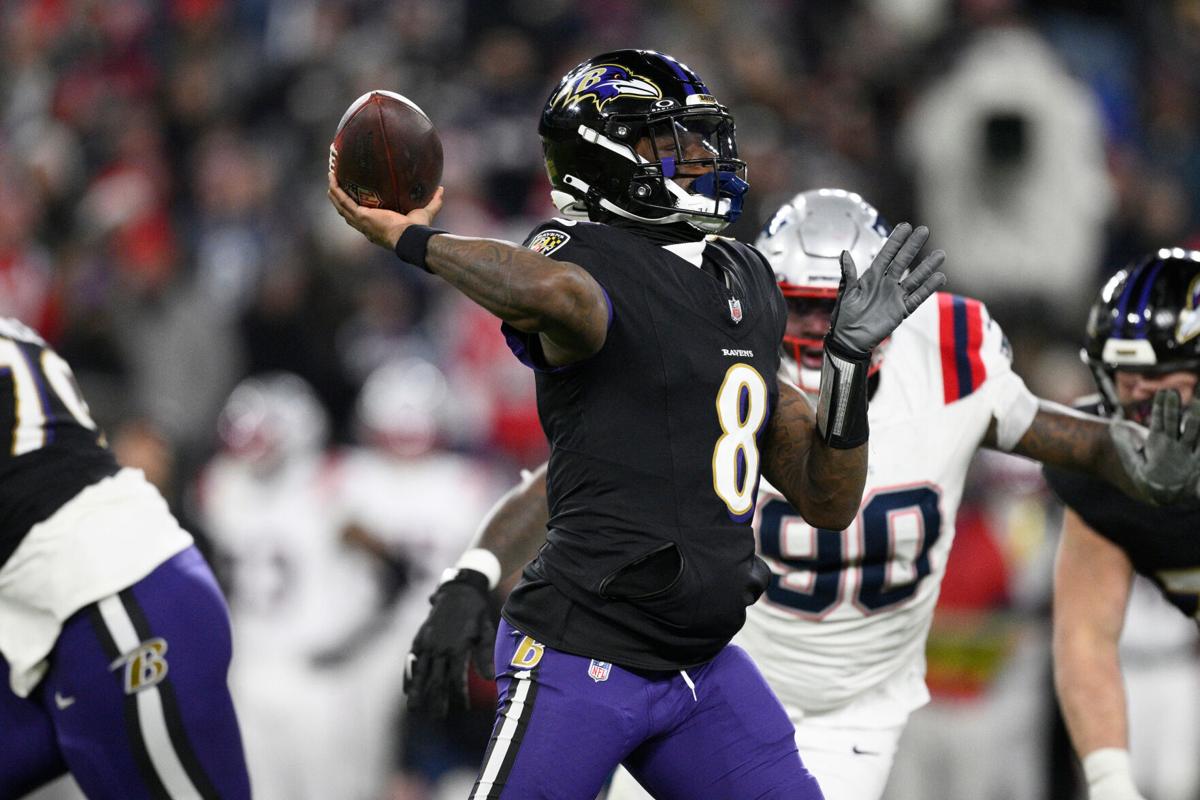 Ravens' QB Jackson absent from practice Wednesday following last ...