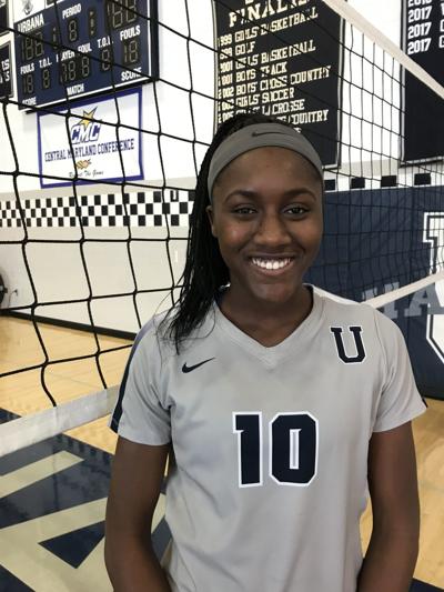 Five Questions with Urbana Volleyball Middle Hitter Evyn Banawoye ...