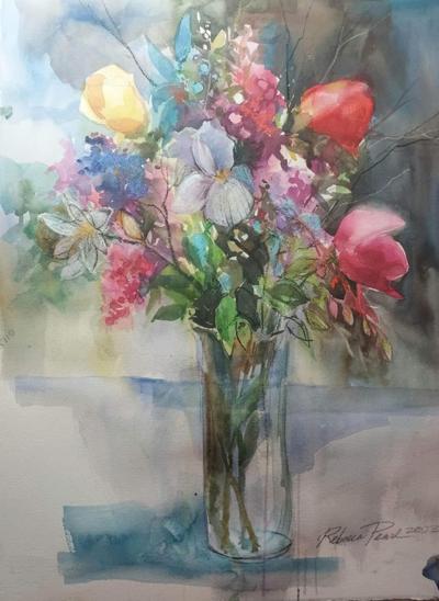 Spring Watercolor "en plein air" Class with Rebecca Pearl | Classes ...