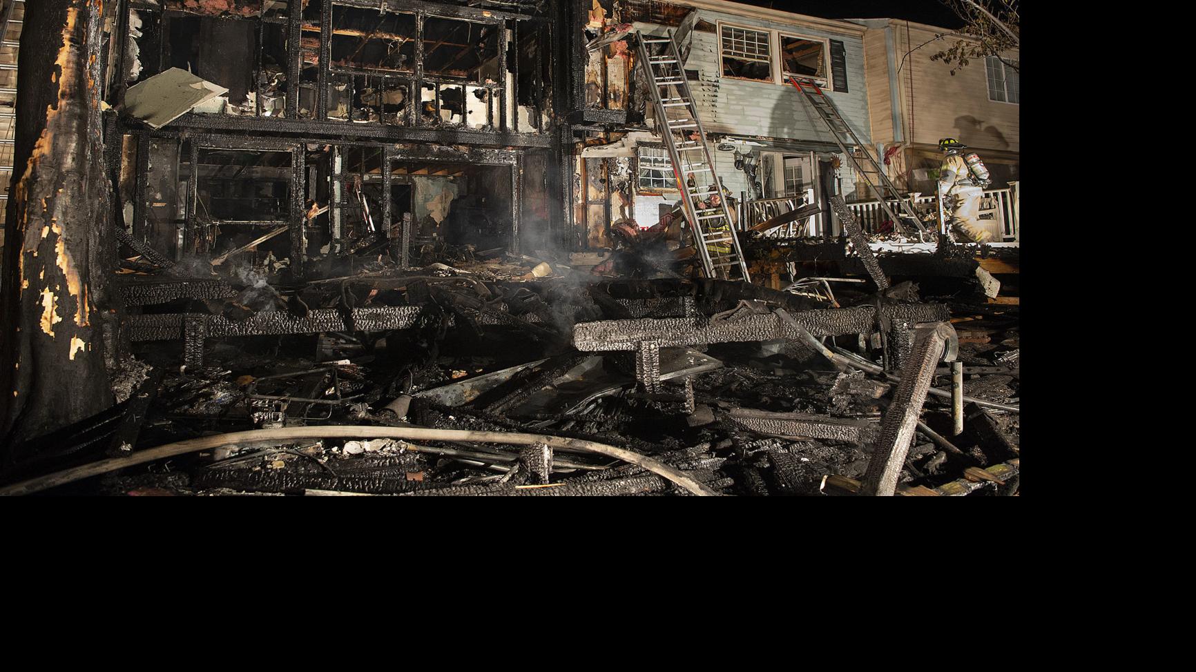 Townhouse fire damages three homes, displaces nine people in Frederick ...