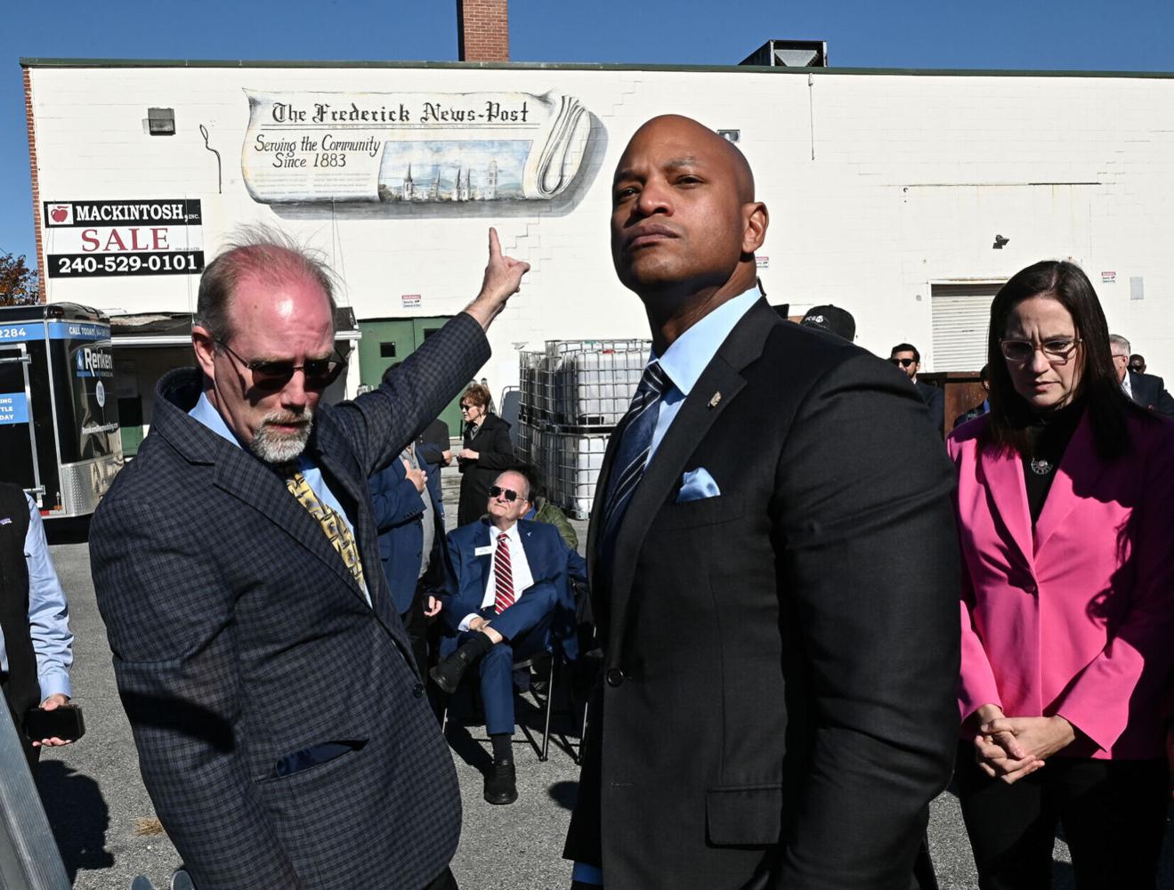 Officials see positive future for hotel project as Moore visits ...