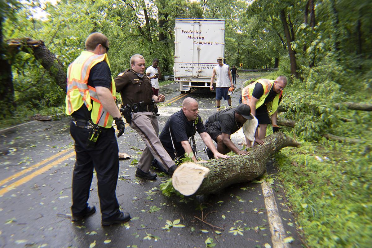 Severe thunderstorms cause damage, flooding in Frederick County ...