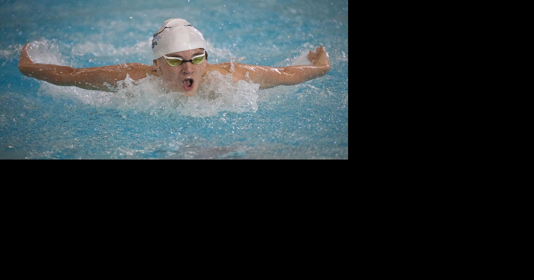 Hawks sweep county swimming championships on day when 12 marks are set ...
