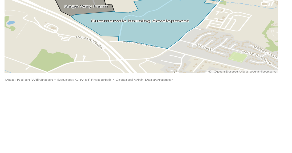 Petition submitted to annex 25 acres into Frederick for housing ...