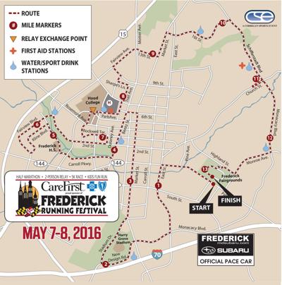 New route, same beloved traditions in this year's Frederick Running ...