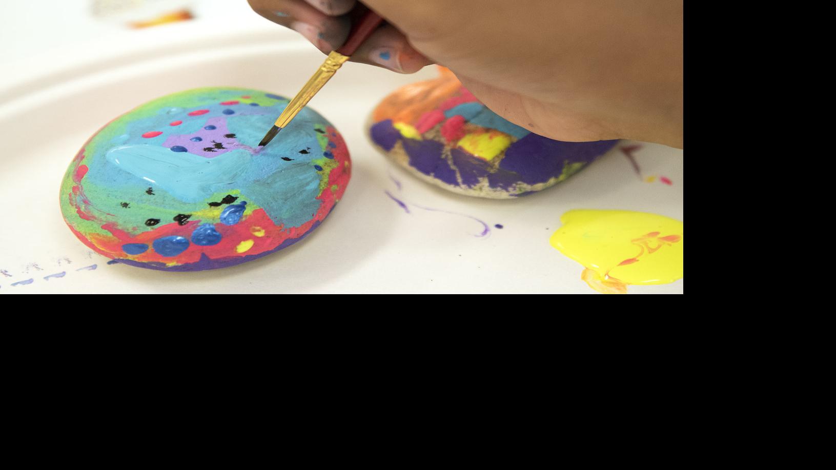 Rock painting aims to spread kindness in community | Arts ...