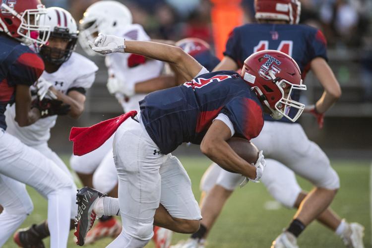 Brunswick football goes to Wells often in rout of Thomas Johnson | High ...