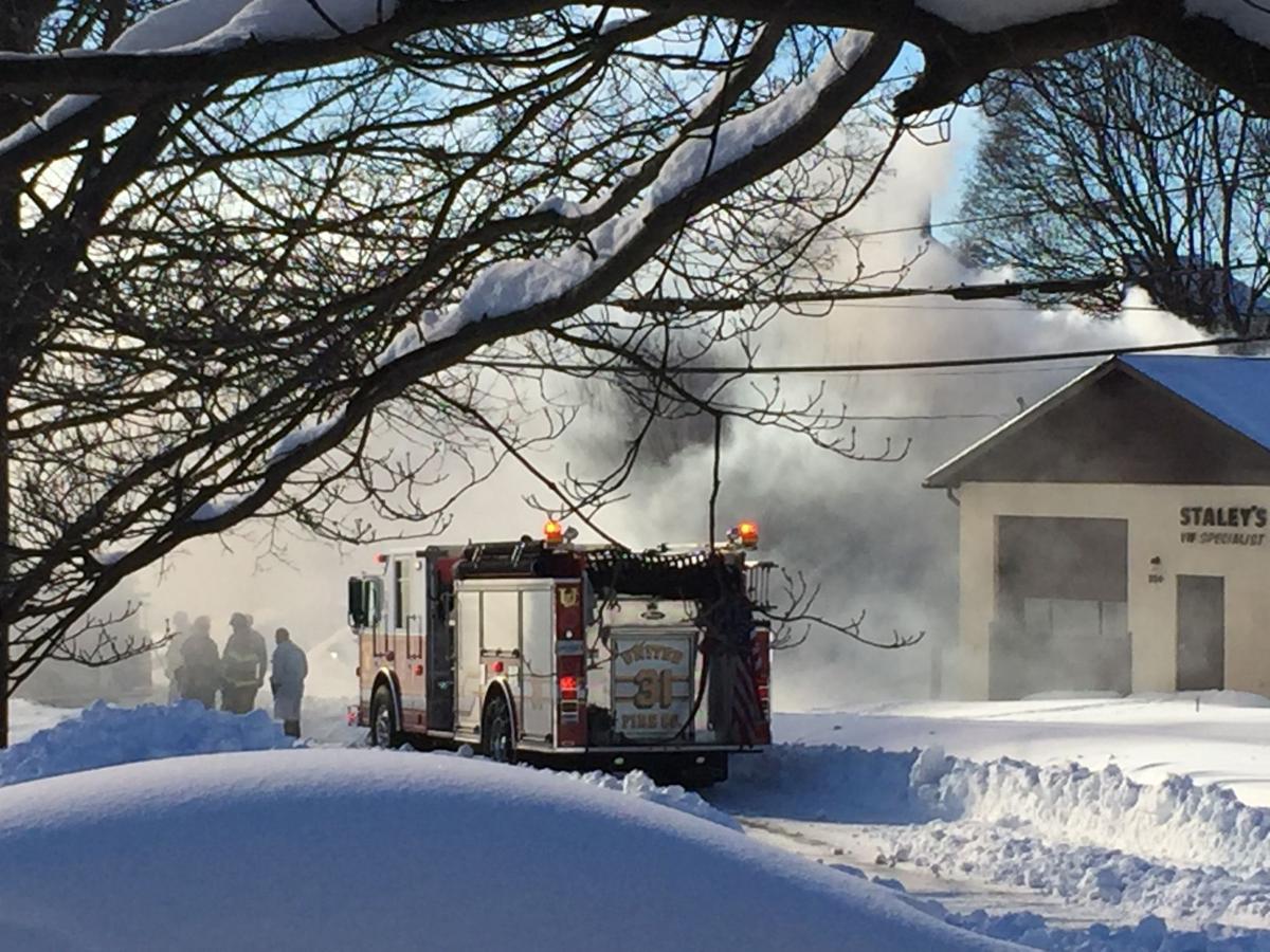Snowplow truck catches fire in Frederick | Local communities ...