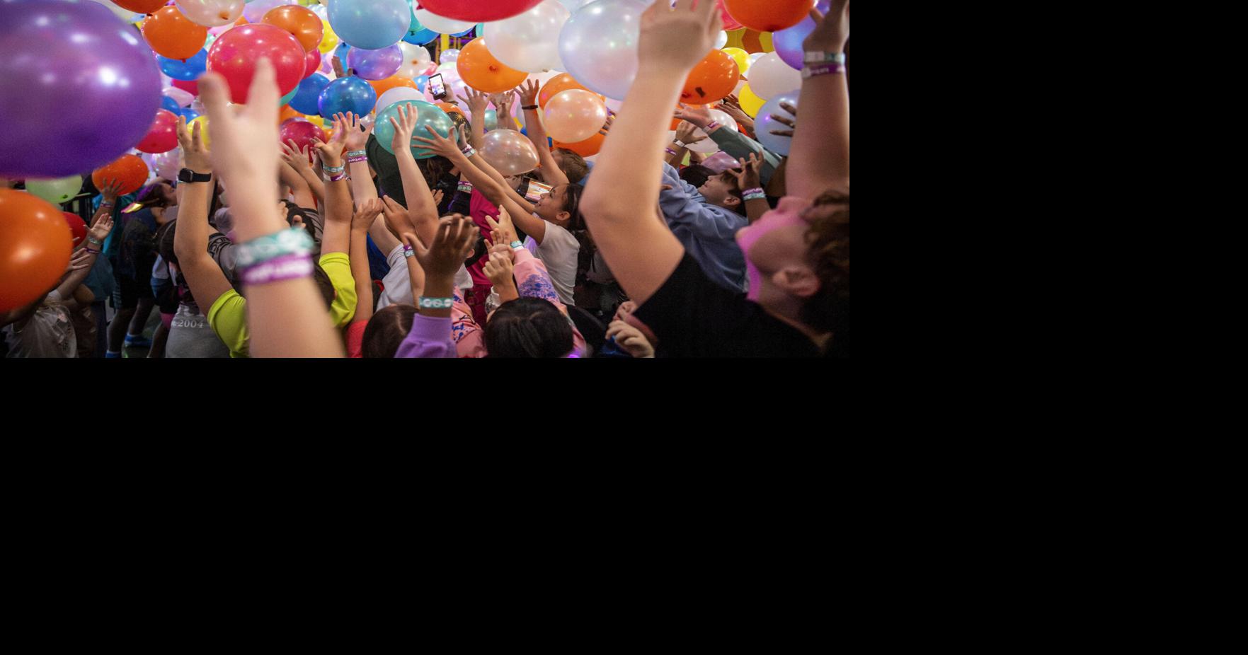 At Urban Air Trampoline and Adventure Park, balloon drop brings new ...