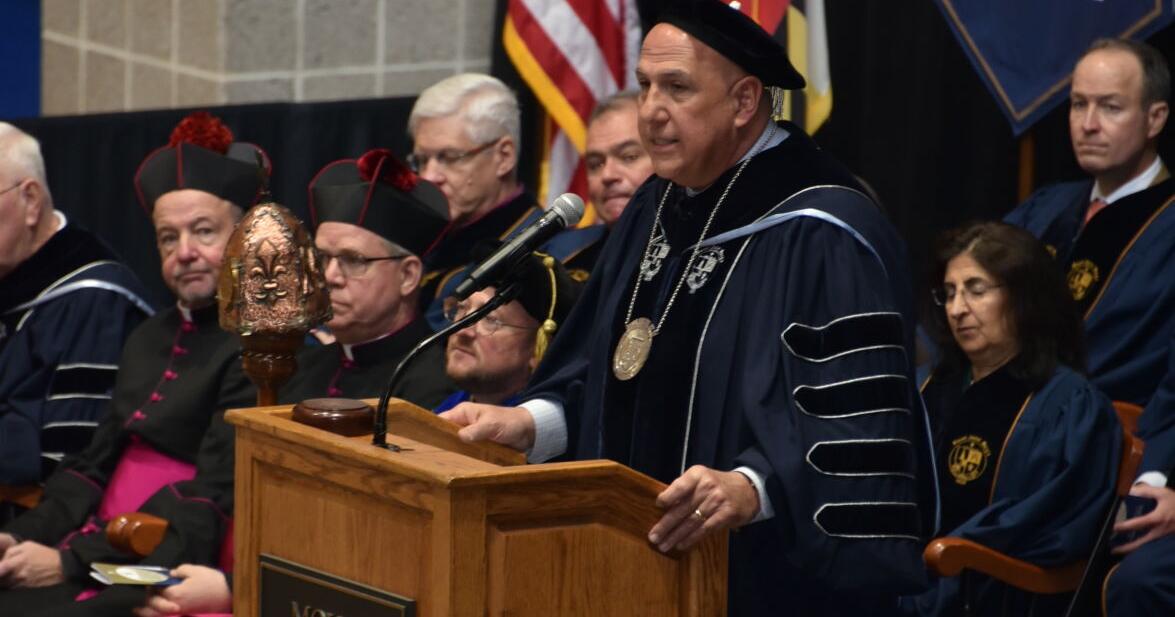 Joyce inaugurated as Mount St. Mary's president; promises continued ...