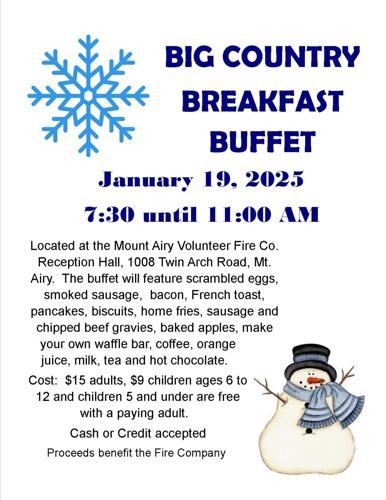 Big Country Breakfast Buffet | Family Fun | fredericknewspost.com