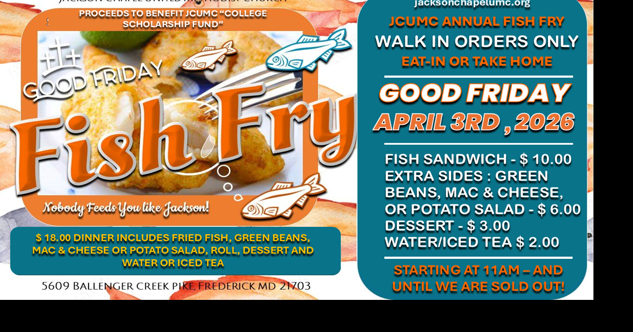 Jackson Chapel Good Friday Fish Fry | Family Fun | fredericknewspost.com