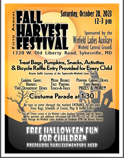 5th Annual Fall Harvest Festival | Family Fun | fredericknewspost.com