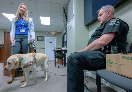 Volunteer therapy dog group partners with Thurmont police to provide ...
