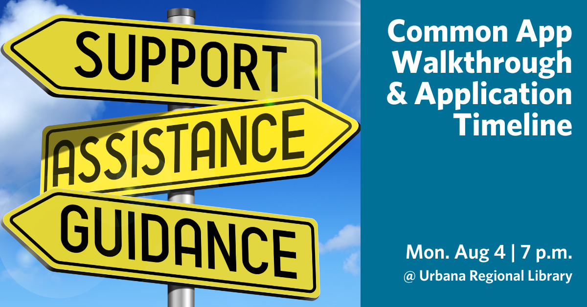 Common App Walkthrough & Application Timeline | Classes, workshops ...