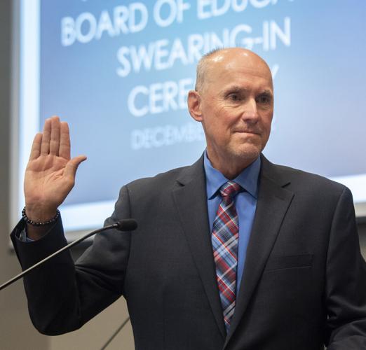 School board swears in four members; Johnson, Rose chosen as officers ...