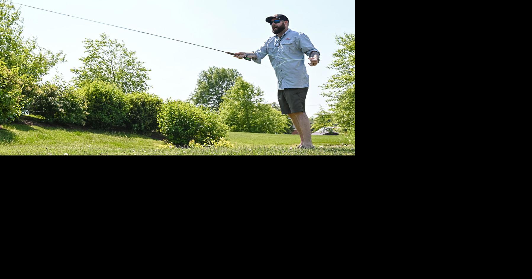 Locals learn how to tie a fly and cast a line in fly-fishing ...